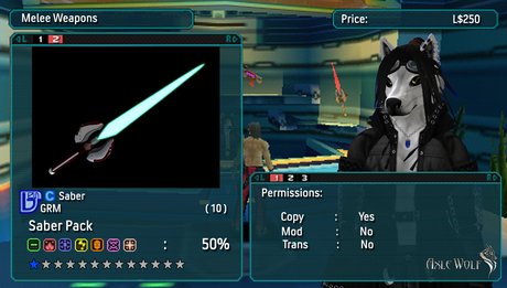 Second Life Marketplace - Saber Pack