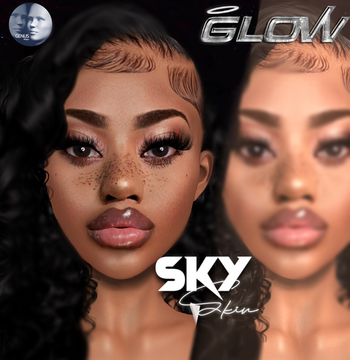 Second Life Marketplace - Glow.// Sky Skin Sunkiss