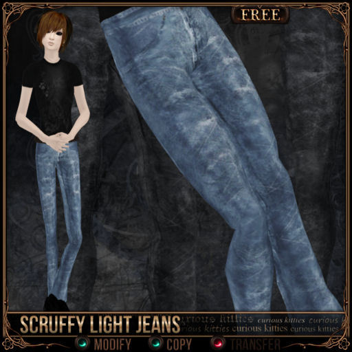 Second Life Marketplace - [FREE] =^.^= Curious Kitties - Scruffy Light ...
