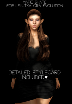Second Life Marketplace - Marie Shape - Lelutka Ora
