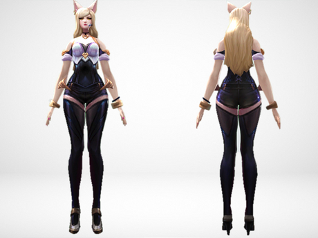 Second Life Marketplace - .:CQ:. Ahri KDA Bento Avatar