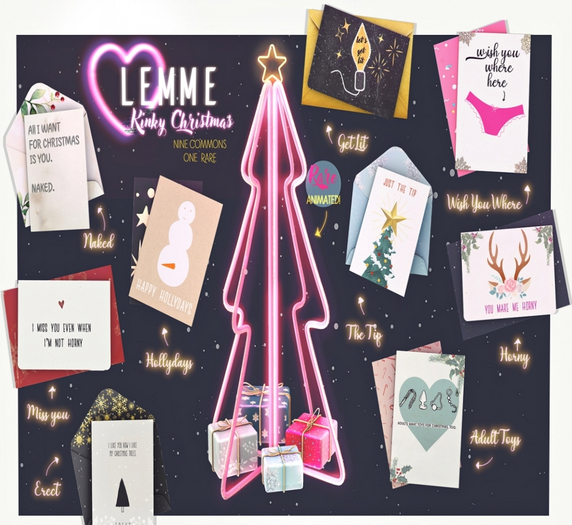 Second Life Marketplace - 01 LEMME...Christmas Naughty Tree // RARE