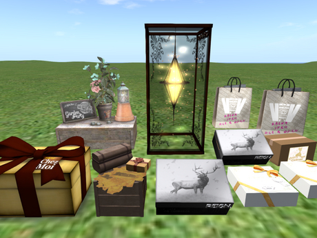 Second Life Marketplace - Empty opened gacha boxes for deco