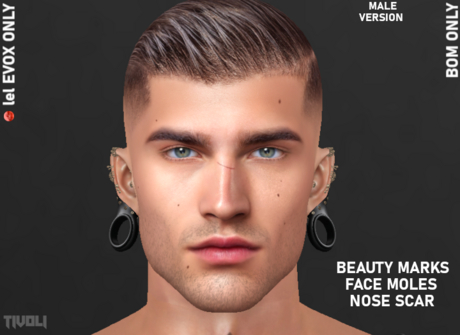 Second Life Marketplace - -Tivoli inc - Beauty marks / face moles evox ...