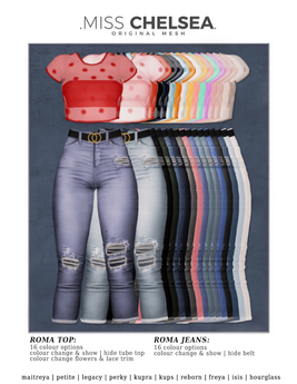 Second Life Marketplace - .miss chelsea. Roma Set - Ultra Pack