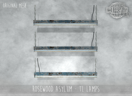 Second Life Marketplace - -DRD- RW Asylum - TL Lamps