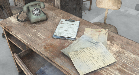 Second Life Marketplace - -DRD- RW Asylum - Office Desks & Chairs