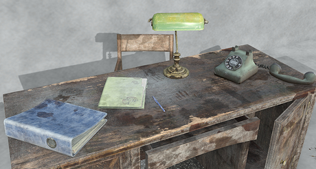 Second Life Marketplace - -DRD- RW Asylum - Office Desks & Chairs