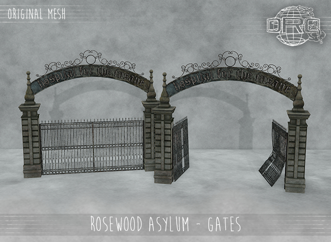 Second Life Marketplace - -DRD- RW Asylum - Gates