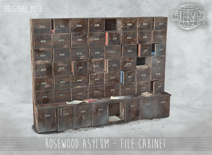 Second Life Marketplace - -DRD- RW Asylum - File Cabinet