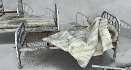 Second Life Marketplace - -DRD- RW Asylum - Dormitory Beds