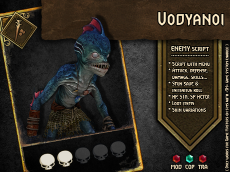 Second Life Marketplace - [SN] Vodyanoi script