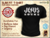 Second Life Marketplace - Jesus Rocks T Shirt