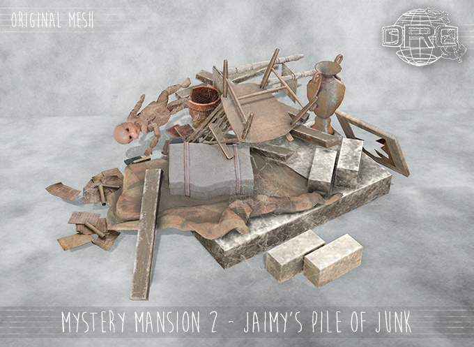 Second Life Marketplace - -DRD- Mystery Mansion 2 - Jaimy's Pile of Junk
