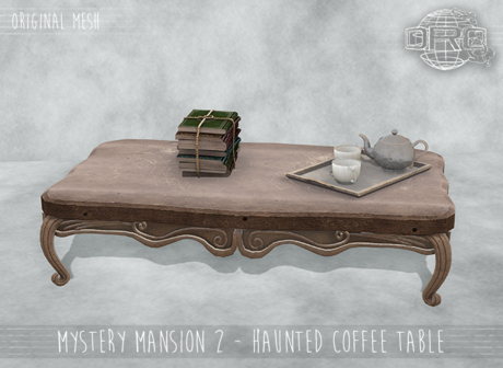 Second Life Marketplace - -DRD- Mystery Mansion 2 - Haunted Coffee Table