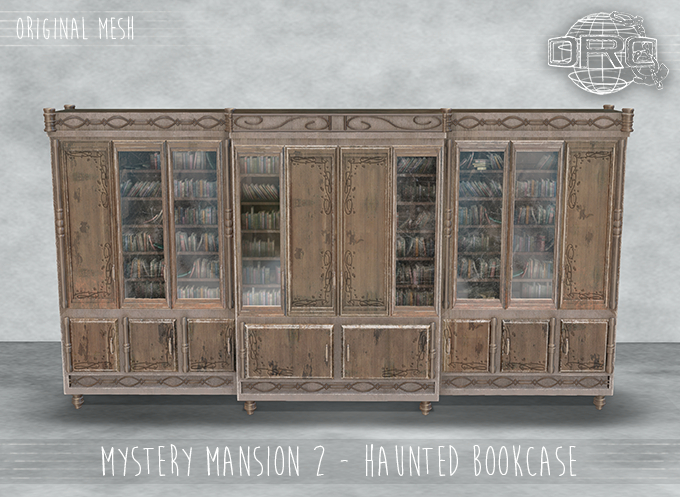 Second Life Marketplace - -DRD- Mystery Mansion 2 - Haunted Bookcase