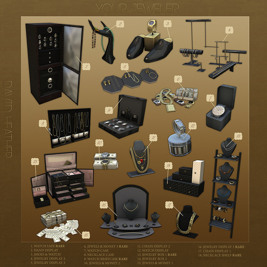 Second Life Marketplace - -David Heather-Money Case