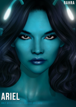 Second Life Marketplace - RAHRA - ARIEL skin CERULEAN (wear me)