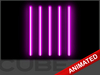Second Life Marketplace - CUBE'S - Wall Bars Neon