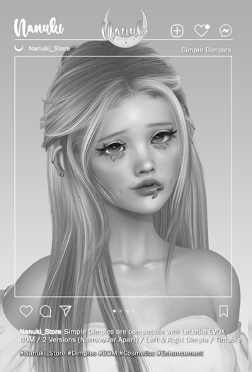 Second Life Marketplace - -Nanuki- Simple Dimple (BOM Evox) DEMO