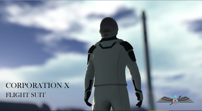 Second Life Marketplace - MALE CORP-X Flight Suit - BAG 1.0