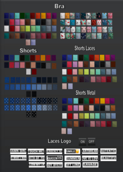 Second Life Marketplace - R.F. - ERIKA Set w/Mega Hud DEMO