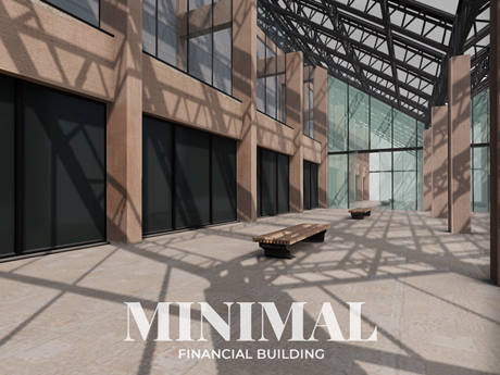 Second Life Marketplace - MINIMAL - Financial Building