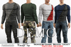 Second Life Marketplace - Demo Ronald Male Top Fatpack Colors ...