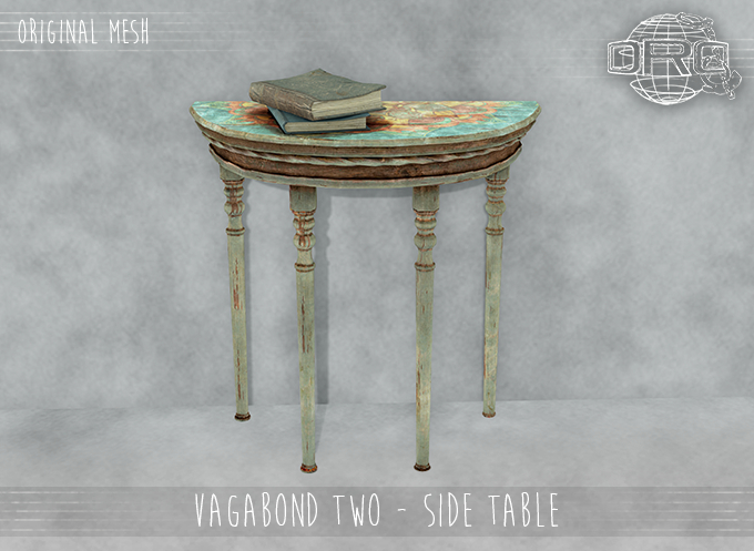 Second Life Marketplace - -DRD- Vagabond Two - Side Table