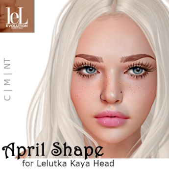 Second Life Marketplace - [*.*:*FD*.*.*] April Shape - LeLUTKA Kaya Head