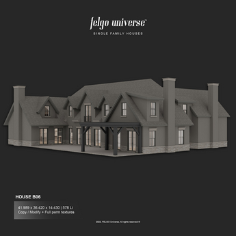 Second Life Marketplace - FELGO Universe // House - B06