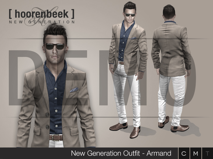 Second Life Marketplace - Complete Outfit - Armand / Signature, Legacy ...
