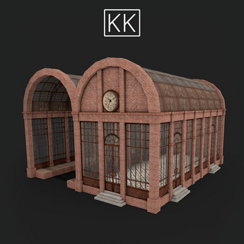 Second Life Marketplace - KK_Steampunk Train Station