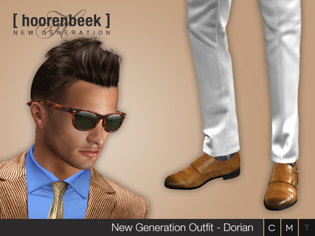 Second Life Marketplace - Complete Outfit - Dorian - Signature, Legacy ...