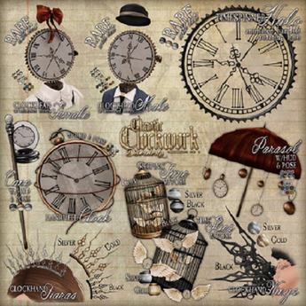 Second Life Marketplace - DISORDERLY. / CHAOTIC CLOCKWORK / CLOCKHEAD ...