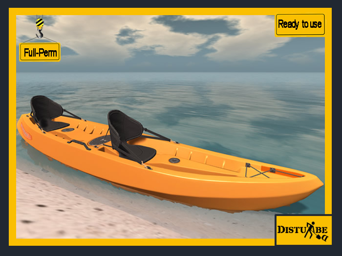 Second Life Marketplace - ::DisturbeD:: Lifeguard Rescue Kayak - FULL ...