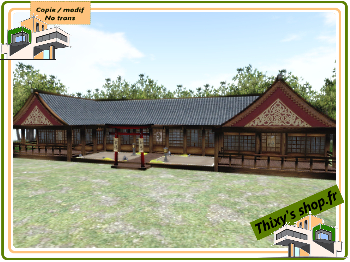 Second Life Marketplace - japanese house 02, mesh