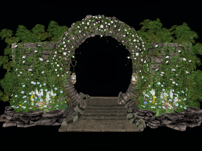 Second Life Marketplace - MC Fantasy Archway Passage 2
