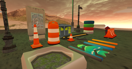 Second Life Marketplace - City Props (boxed)