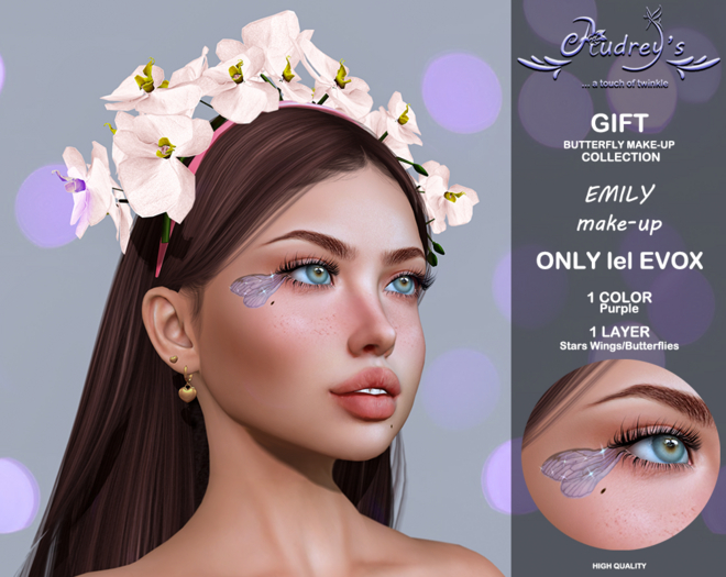 Second Life Marketplace - #AUDREY# Emily Makeup GIFT