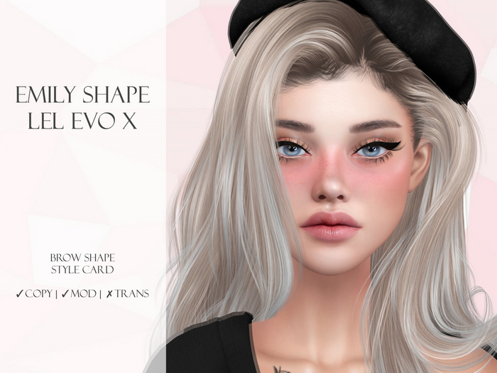 Second Life Marketplace - Emily shape / Lelutka Evox Avalon / Legacy ...