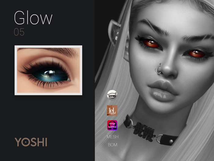 Second Life Marketplace - YOSHI - Glow Eyes - 05