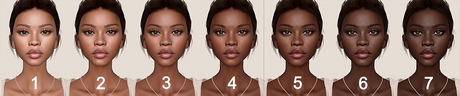 Second Life Marketplace - ND/MD Seti skintone 4 BOM
