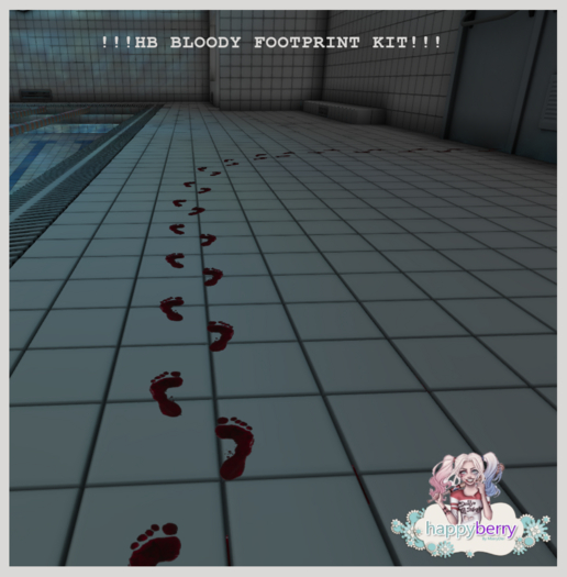 Second Life Marketplace - !!!HB bloody footprints!!!