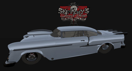 Second Life Marketplace - 55 Chev Pro Mod (BLU GRY)