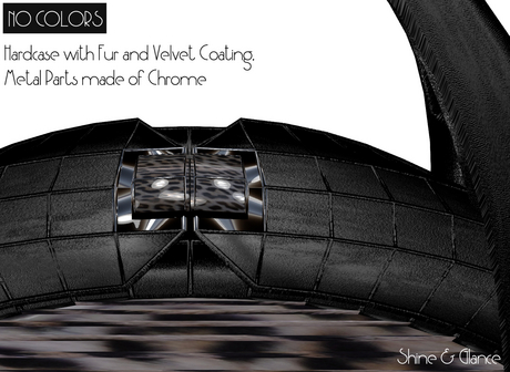 Second Life Marketplace - Shine & Glance - Handbag NO COLORS - Velvet ...