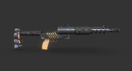 Second Life Marketplace - [L337] Homemade Improvised Rifle 1 [FULL PERM]