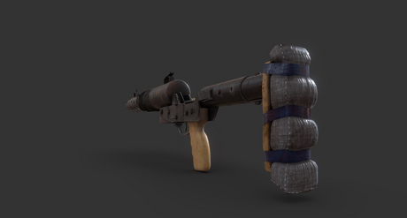 Second Life Marketplace - [L337] Homemade Improvised Rifle 1 [FULL PERM]
