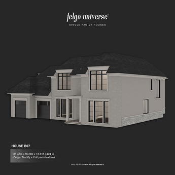 Second Life Marketplace - FELGO Universe // House - B07