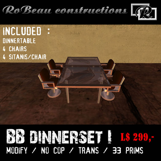 Second Life Marketplace - BB Dinner set 1 - Special offer